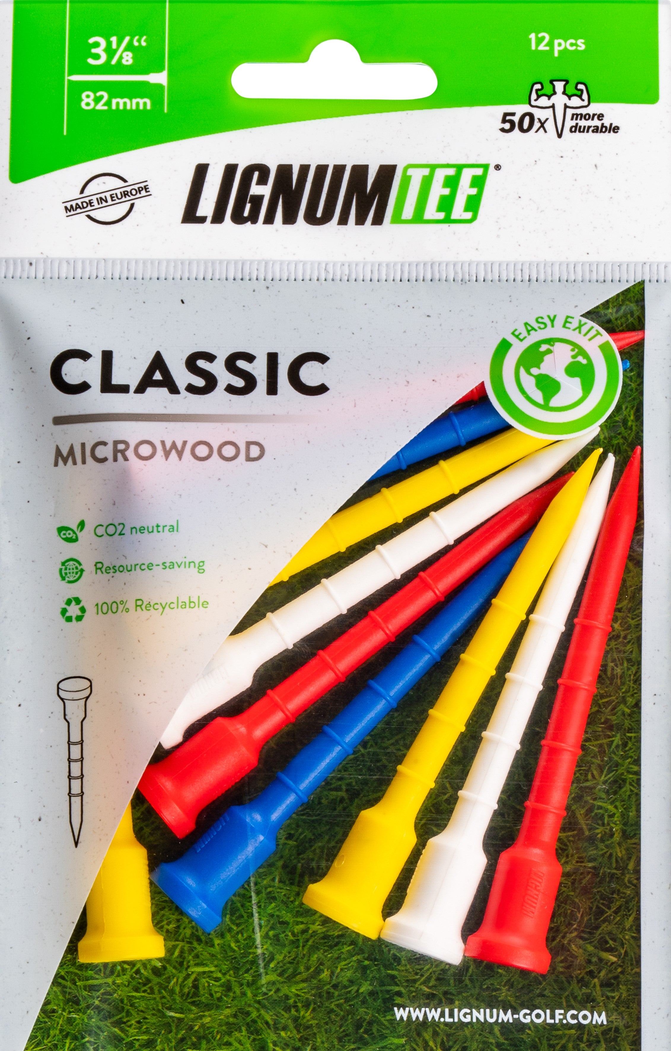 Lignum Classic Tee - 3″ - Classic Mix – Lignum Tee